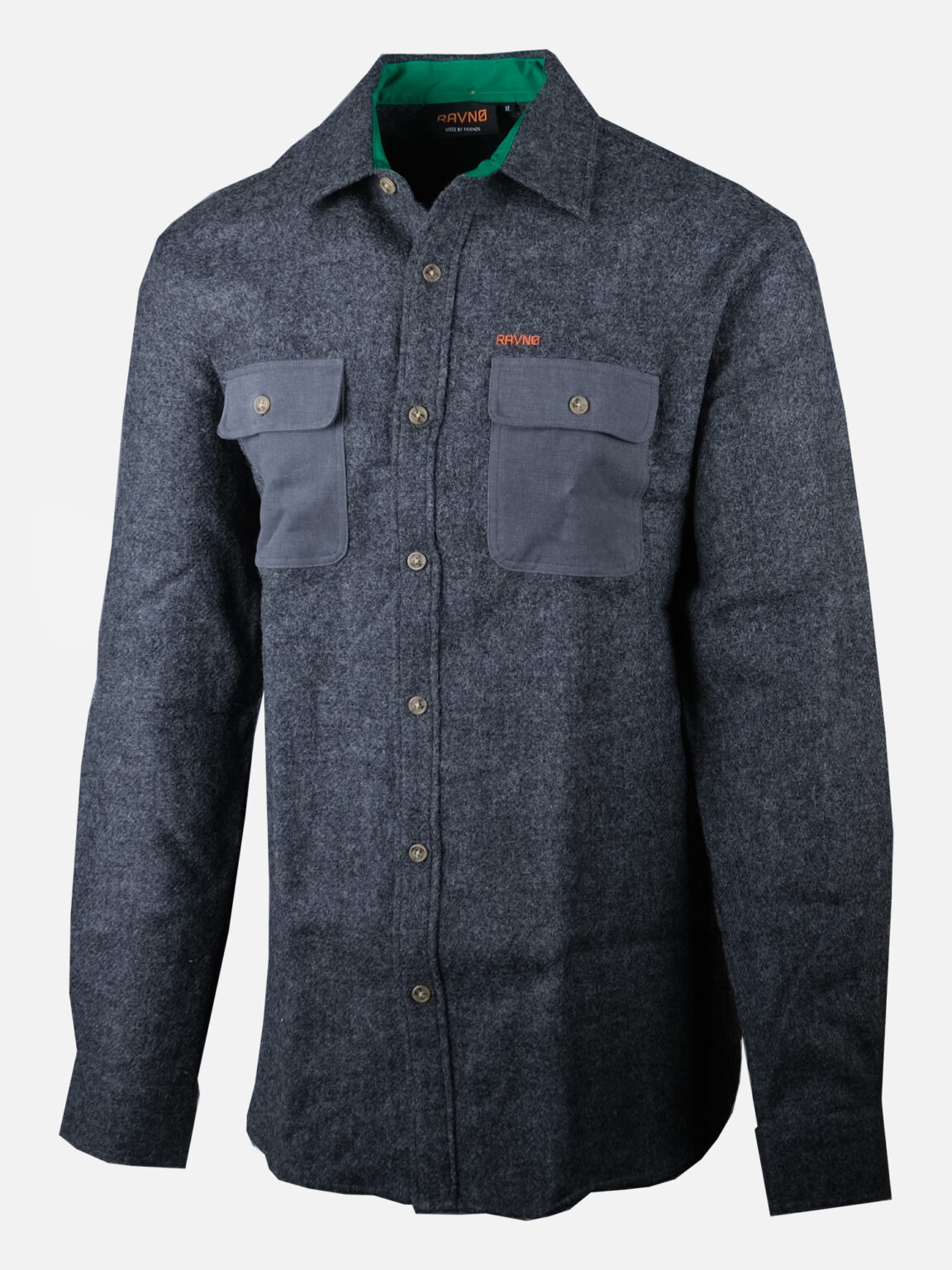 V. | "Fauna" | 100% pure heavy Wool shirts | - Ravnø