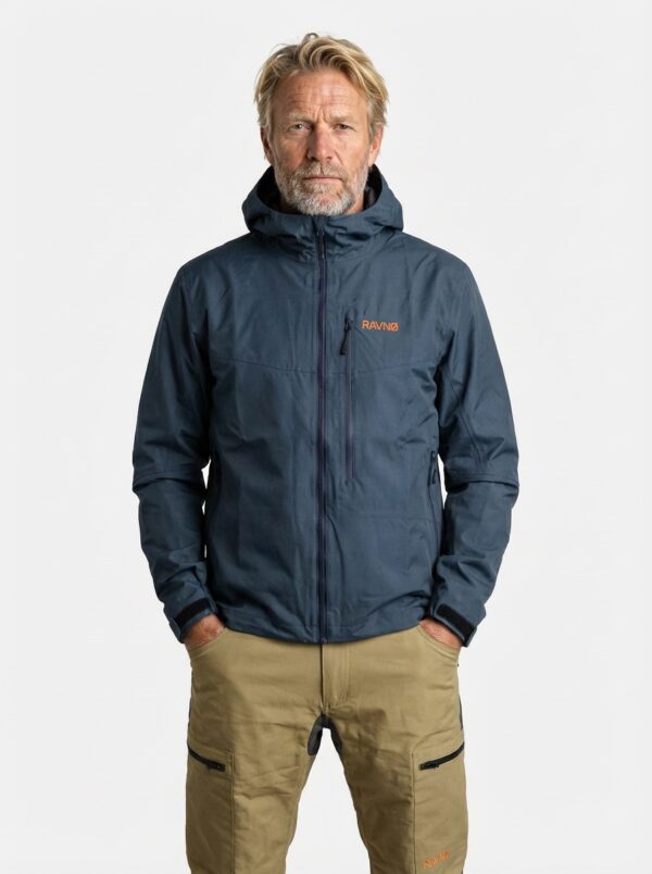 Boreal • Ultralight & Silent Poachers shell Jacket • Ocean Blue - Ravnø